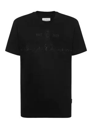 Philipp Plein Slogan-print T-shirt - Black