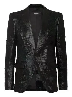 Dsquared2 Peak-lapels Blazer - Black