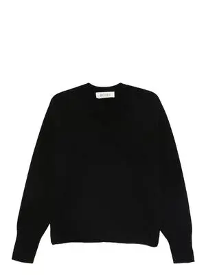RÓHE V-neck Sweater - Black
