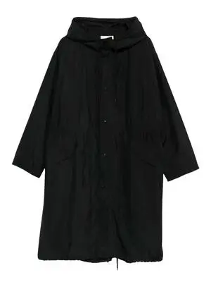 6397 Hooded Drawstring Coat