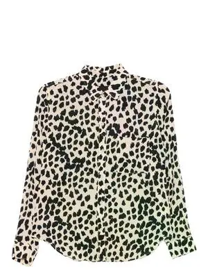 Rails All-over Leopard Print Shirt - Neutrals