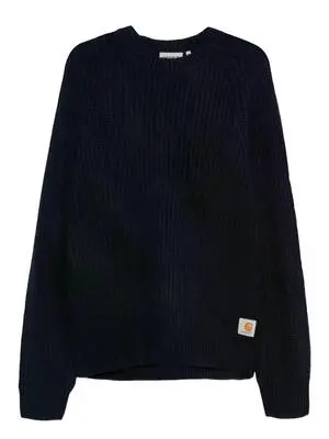 Carhartt Work In Progress Crew Neck Sweater - Blue