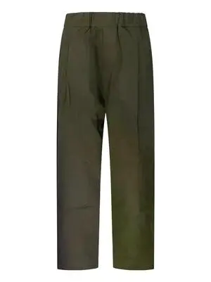 A PAPER KID Elasticated-waistband Trousers - Green