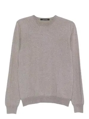 Tagliatore Crew-neck Long-sleeve T-shirt - Neutrals