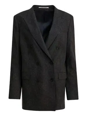 Tagliatore Double-breasted Blazer - Grey