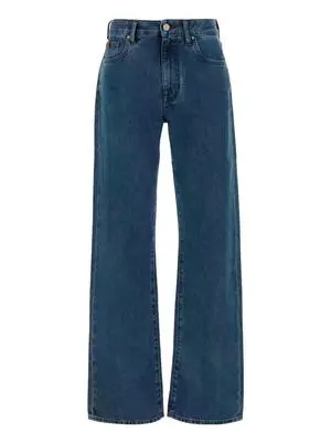 Jacob Cohen Hailey Wide-leg High-waisted Jeans - Blue
