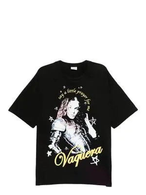 Vaquera Graphic-print T-shirt - Black