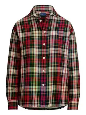 POLO RALPH LAUREN Plaid Long-Sleeve Shirt