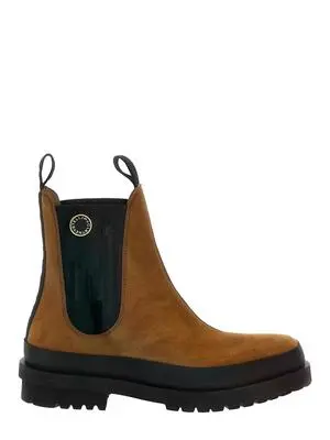 Stella McCartney Suede Chelsea Boots - Brown