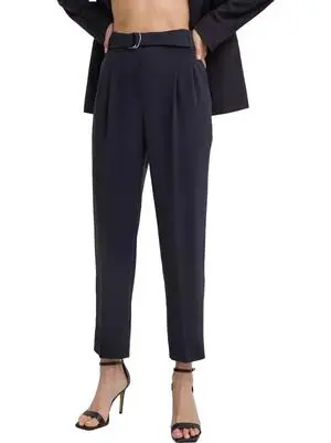 BOSS Pleated Belted Trousers