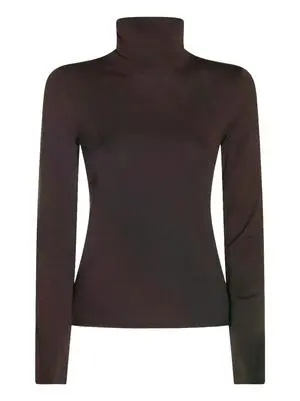 ZANONE Turtleneck Long-sleeve Sweater - Brown