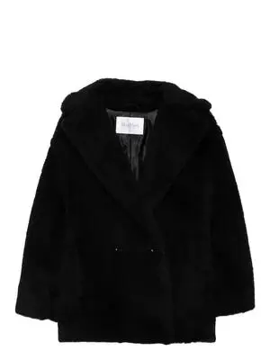 Max Mara Button-fastening Jacket - Black