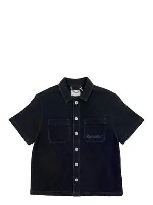 ONLY THE BLIND Corduroy Pocket Shirt - Black