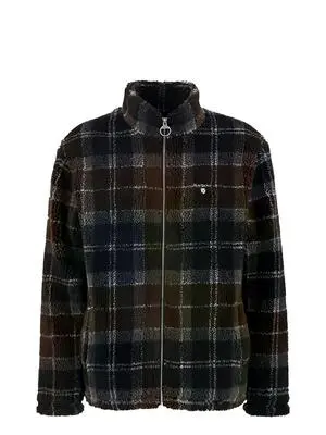 Barbour Teddy-cloth Check Fleece - Blue