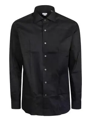 ORIAN Cotton Shirt - Black