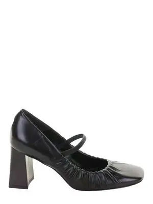 GUGLIELMO ROTTA 70mm Leather Block-heel Pumps - Black