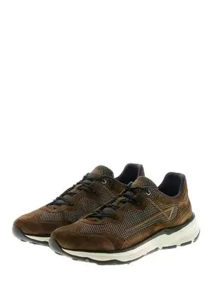 Herno Lace-up Suede Sneakers - Brown