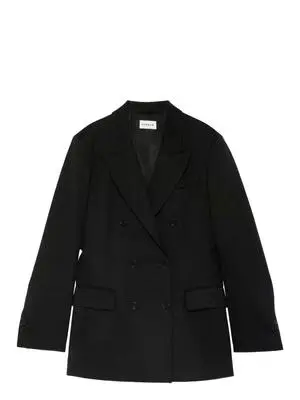 P.a.r.o.s.h Double-breasted Blazer - Black