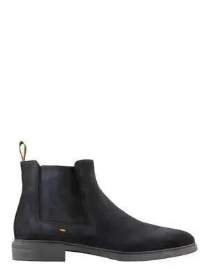 Santoni Elastic-panel Suede Chelsea Boots - Blue