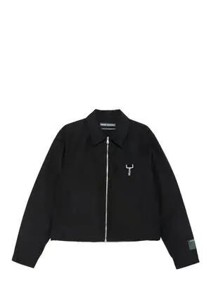 Reese Cooper Zip-up Shirt Jacket - Black