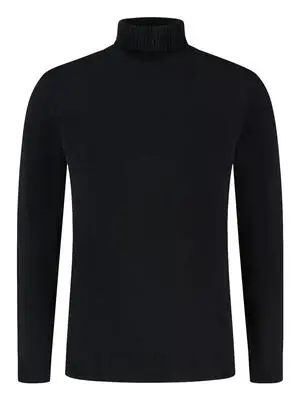 DORIANI Turtleneck Sweater - Black