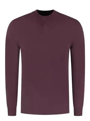 ZANONE Mock-neck Sweater - Red