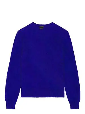 TOM FORD Crewneck Cashmere Sweater - Blue
