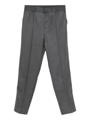 Emporio Armani Straight-leg Trousers - Grey