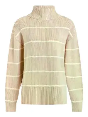 Varley Ribbed-knit Turtleneck Sweater - Neutrals