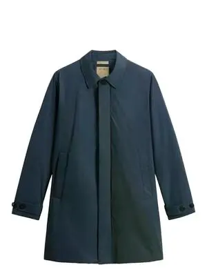 Woolrich Button-fastening Peached Coat - Blue