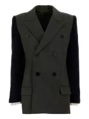 Jean Paul Gaultier Double-breasted Blazer - Green