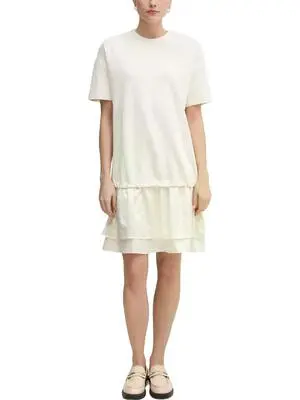 JOOP! Layered Midi Dress - White