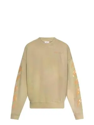 Off-White Logo-print Sweatshirt - Neutrals