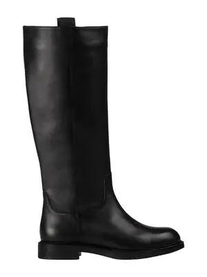 DOUCAL'S Zip-up Leather Boots - Black