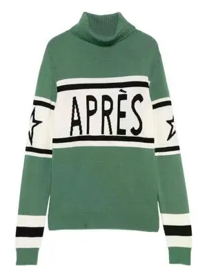 Perfect Moment Après Schild Sweater - Green