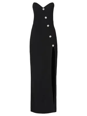 MOOS STUDIO La Furia Negra Maxi Dress