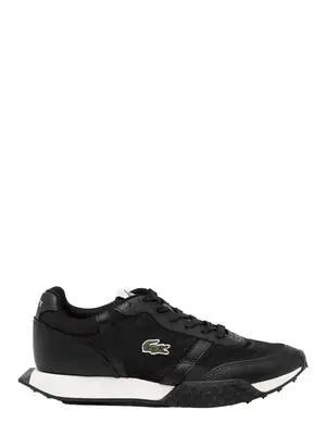 Lacoste Logo-embroidered Trainers - Black