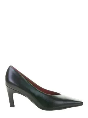 Roberto Festa Pointed-toe Leather Pumps - Black