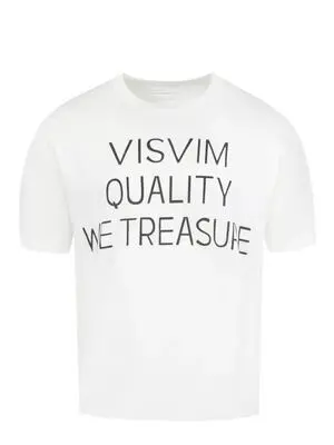 Visvim Crew-neck Graphic-print T-shirt - White