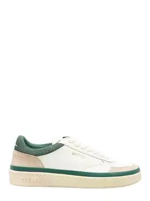 GHOUD VENICE Crack Leather Sneakers - White