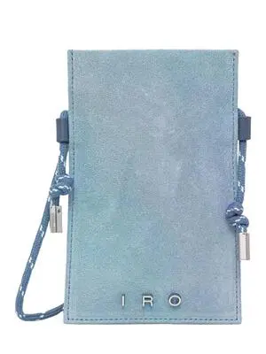 IRO PARIS Drawstring Phone Bag - Blue