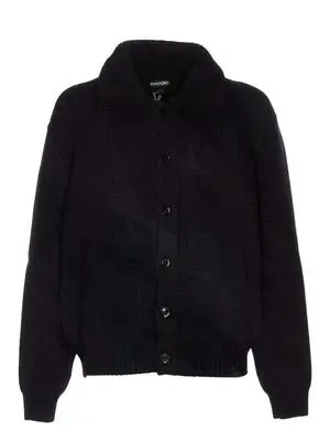 TOM FORD Cashmere Cardigan - Black