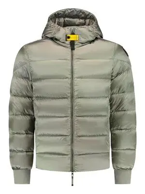 PARAJUMPERS Hooded Quilted Coat - Green
