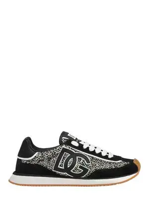 Dolce & Gabbana Logo Sneakers - Black