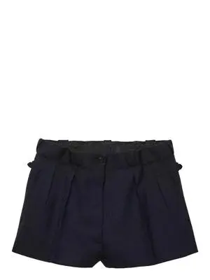 PRADA Chevron Wool Shorts