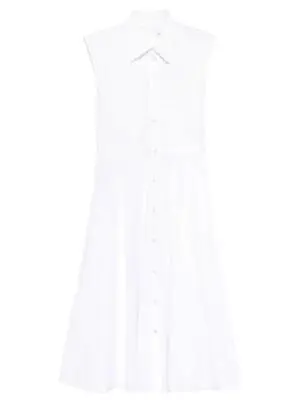 Viktor & Rolf Layered Shirt Dress - White