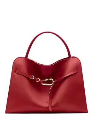 FRANCESCO BIASIA Clasp-fastening Tote Bag - Red
