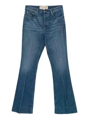 Valentino Garavani Flared Jeans - Blue