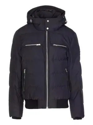 Moose Knuckles Quilted Jacket - Black
