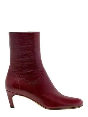 Proenza Schouler Leather Ankle Boots - Red